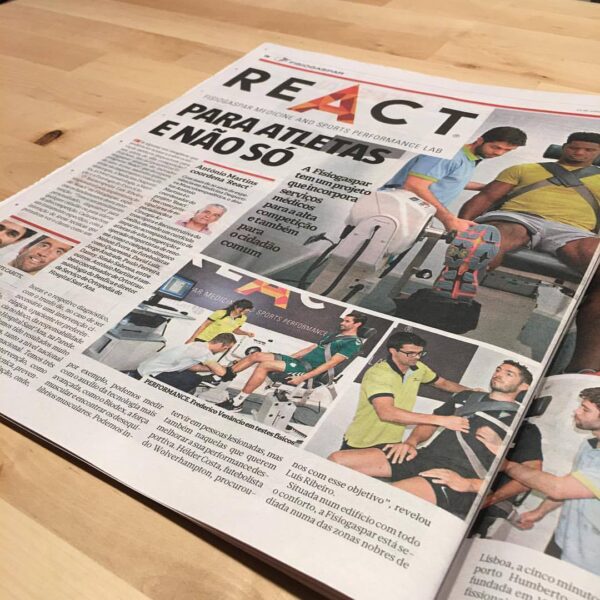 React - Para atletas e não só - Fisiogaspar