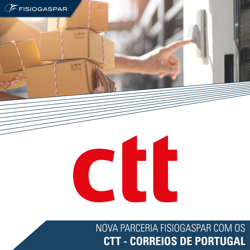 Nova parceria Ctt - Correios de Portugal - Fisiogaspar